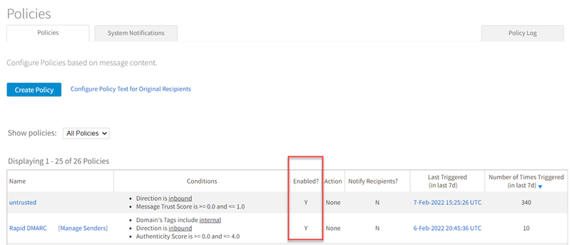 Configure Enforcement: Office 365 using MS Graph API